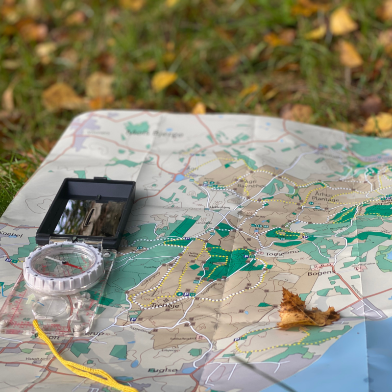 På opdagelse i Risskov med kort og kompas - KlubUd